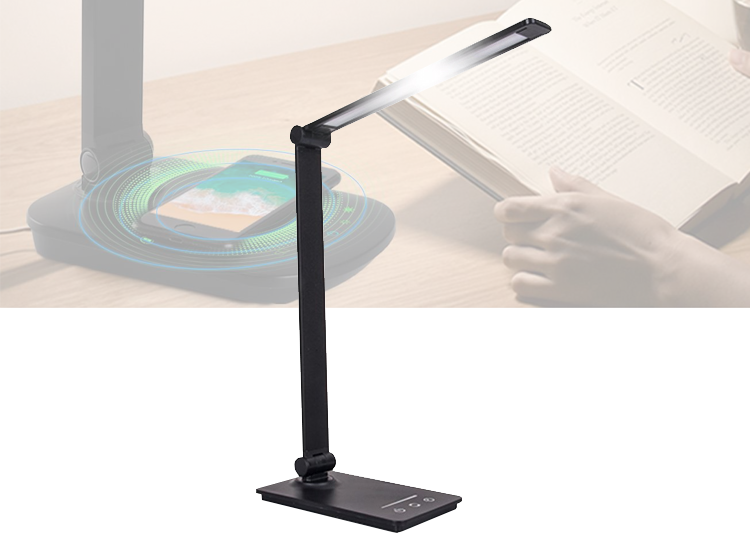 Bureaulamp LED Dimbaar - Zwart | Dealdonkey
